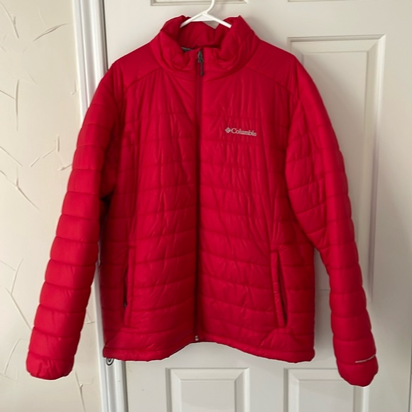 Columbia | Jackets & Coats | Red Columbia Puffer Jacket Xl Mens | Poshmark